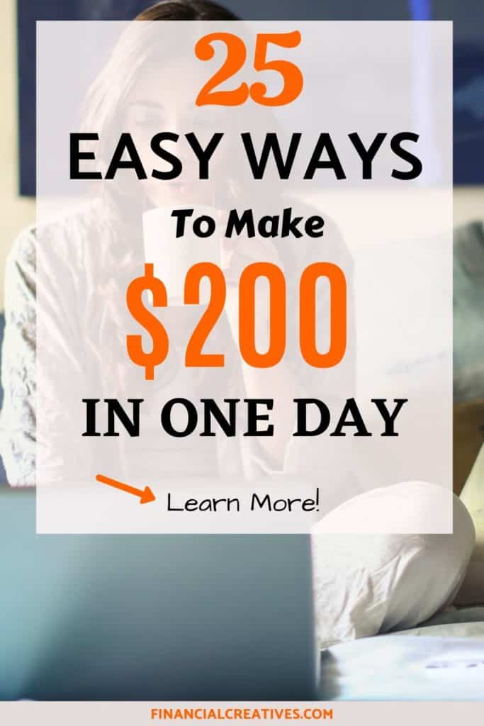 There are so many things I can do with $200. I can pay an outstanding ...