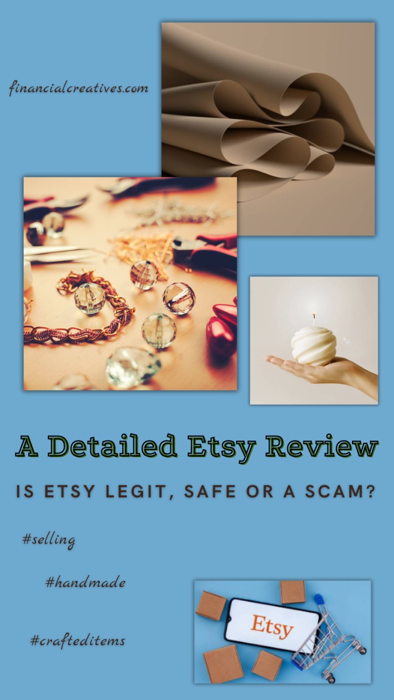Etsy is a legitimate site that has been functional for over fifteen ...